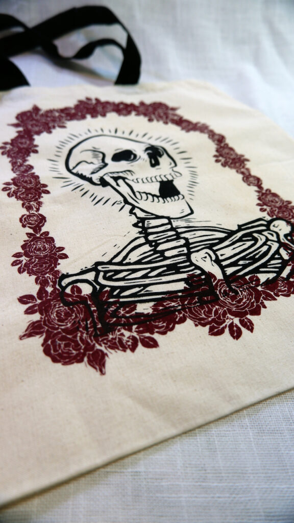 Skull and Rose Tote - C. Matthew Luther